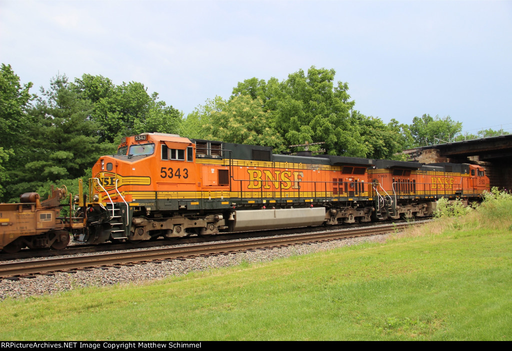 BNSF 5343 - DPU #1